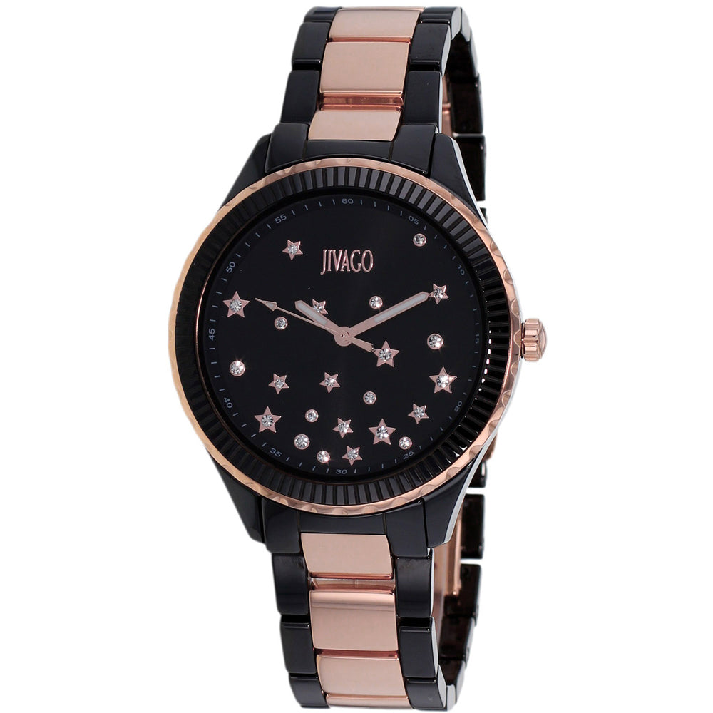 Jivago Women's Sky Black Dial Watch - JV2415 – Jivagowatches