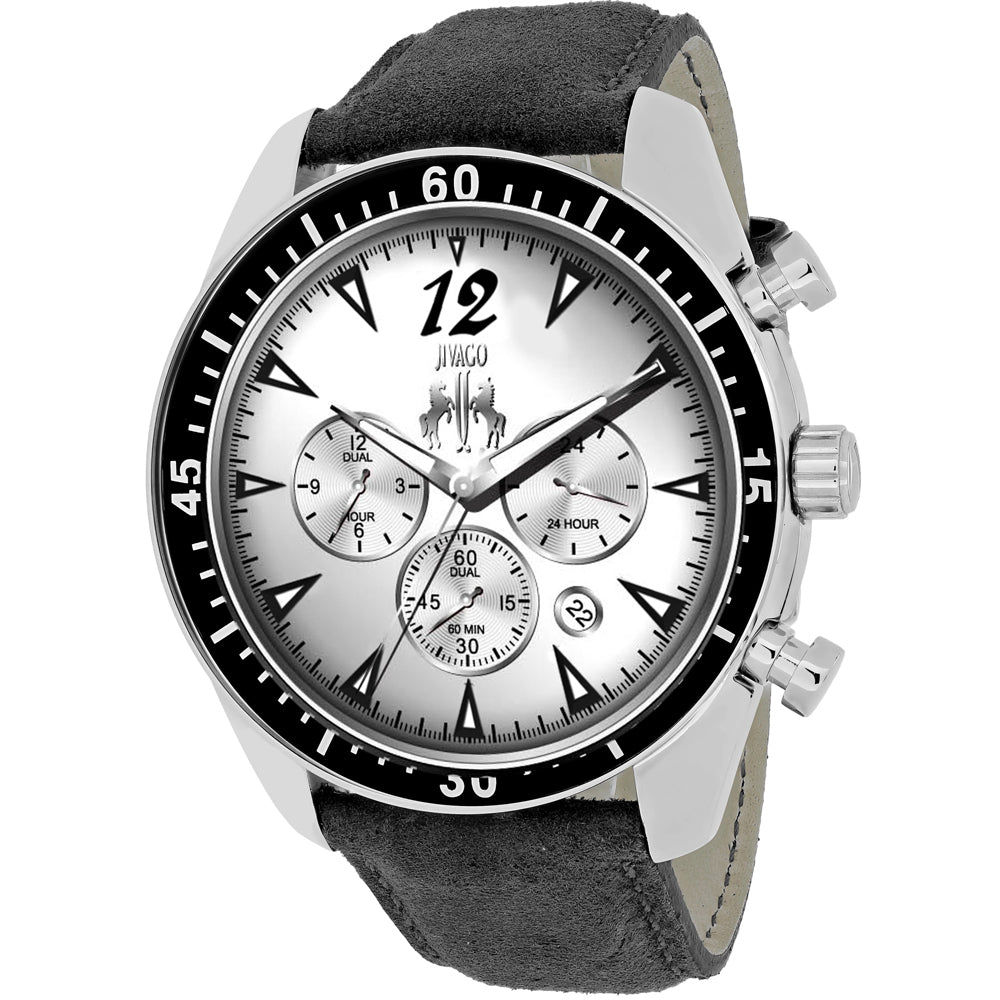 Jivago Men's Timeless Silver Dial Watch - JV4510 – Jivagowatches