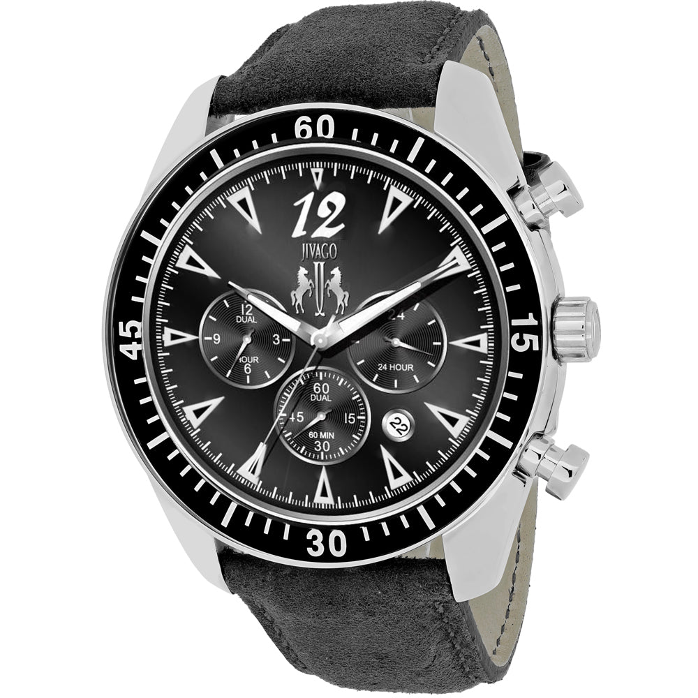 Jivago Men's Timeless Black Dial Watch - JV4511 – Jivagowatches