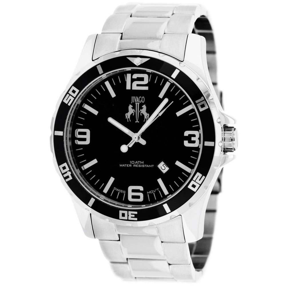 Jivago Men's Ultimate Black Dial Watch - JV6117 – Jivagowatches