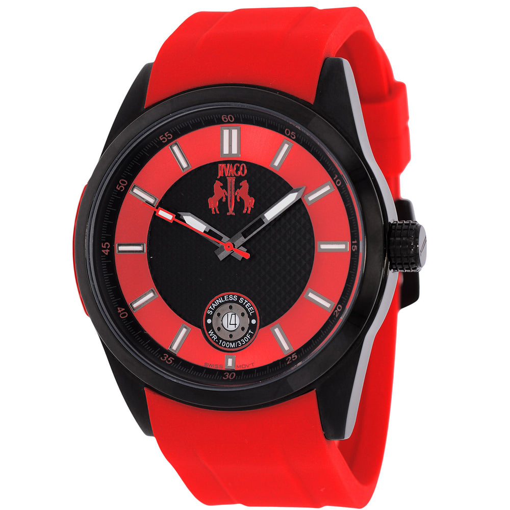Jivago Men's Rush Black Dial Watch - JV7133 – Jivagowatches